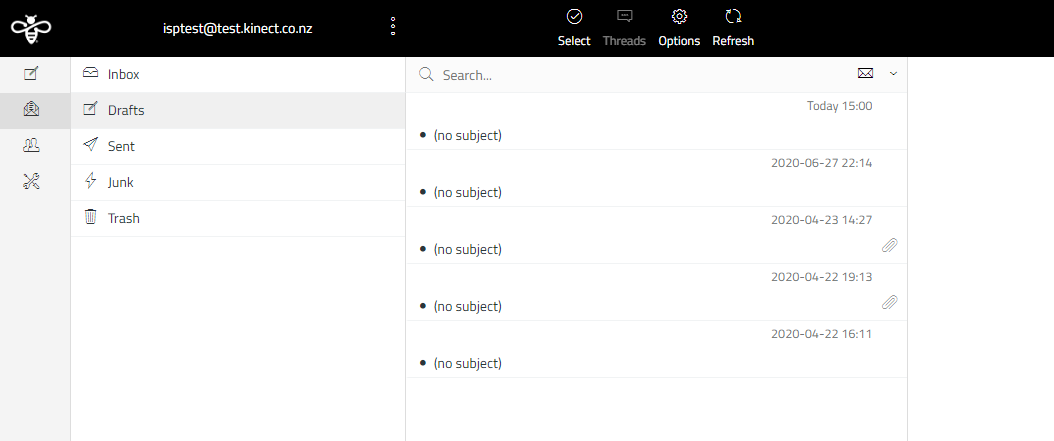 Using your Webmail inbox