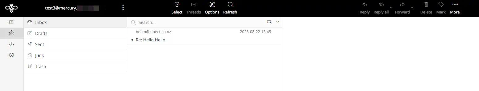 Using your Webmail inbox