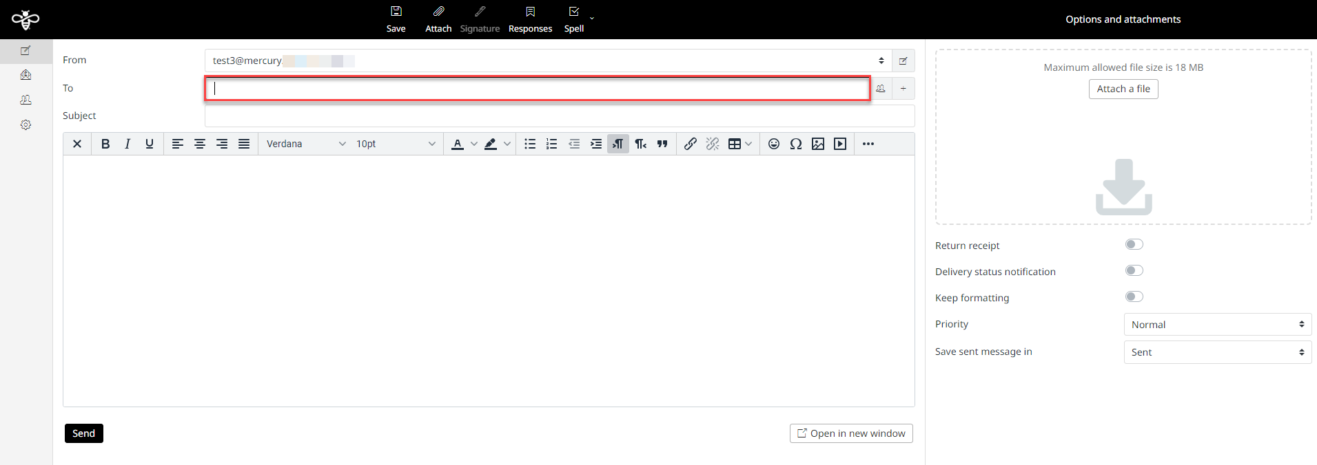 Using your Webmail inbox